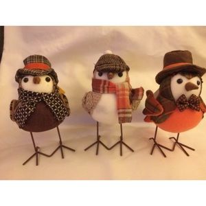walmart | Holiday | 28 Thanksgiving Walmart Fall Fabric Birds Lot 3 ...